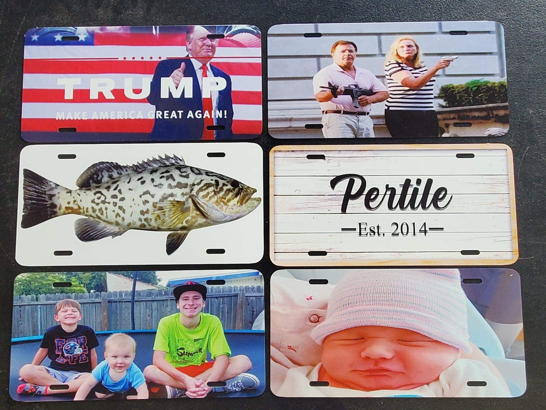 Aluminum License Plate – St Pete Cornhole & UV Printing